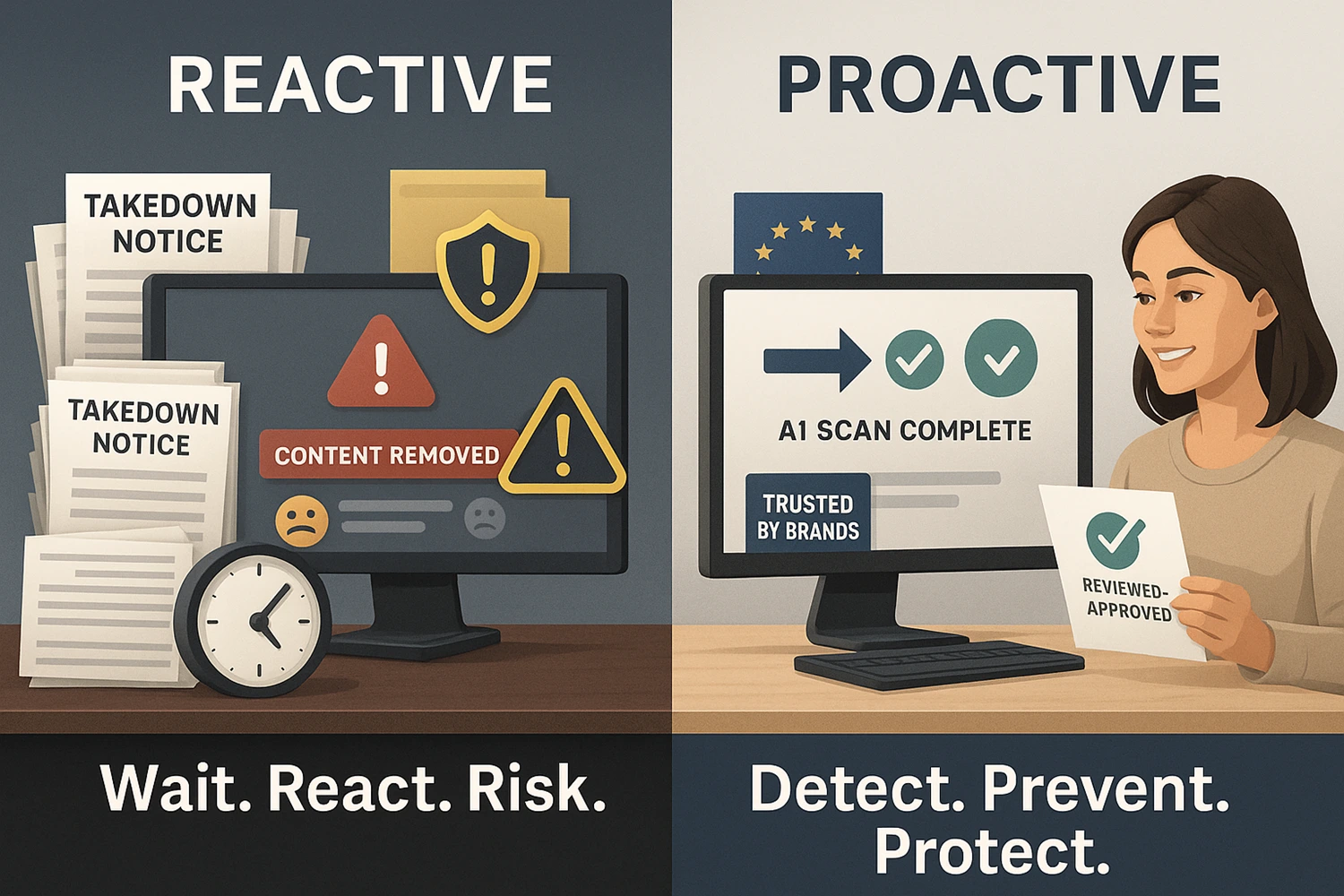 The Future of IP Compliance – Proactive vs. Reactive Models - INFRINGIO